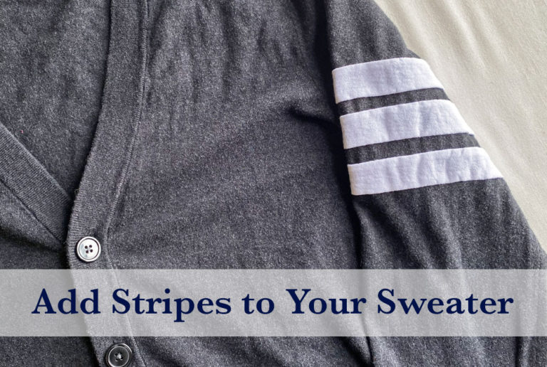 How to Sew Stripes onto a Sleeve – The Daily Sew