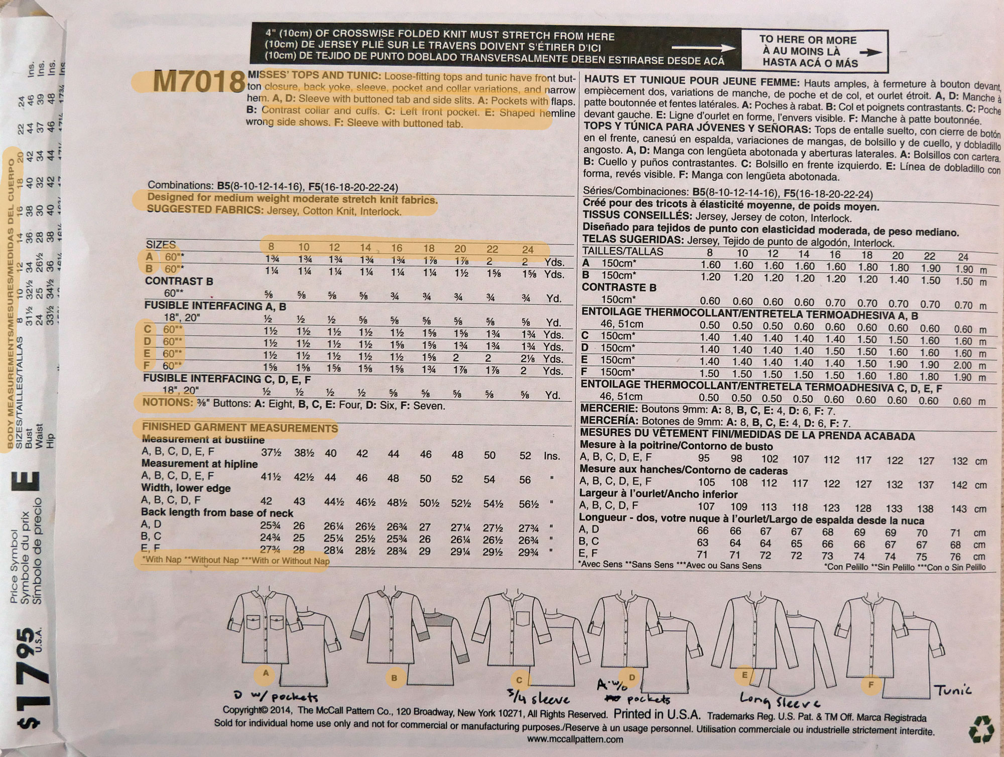 How to Read a Sewing Pattern – The Daily Sew