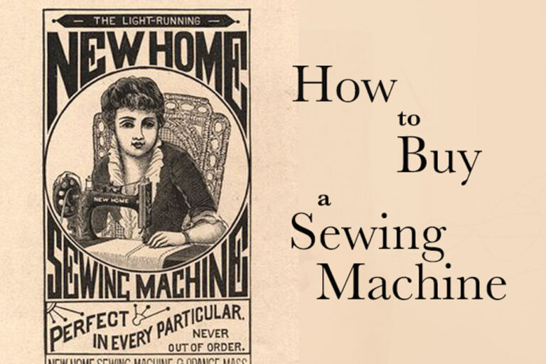 What to Look for When Buying a Sewing Machine – The Daily Sew