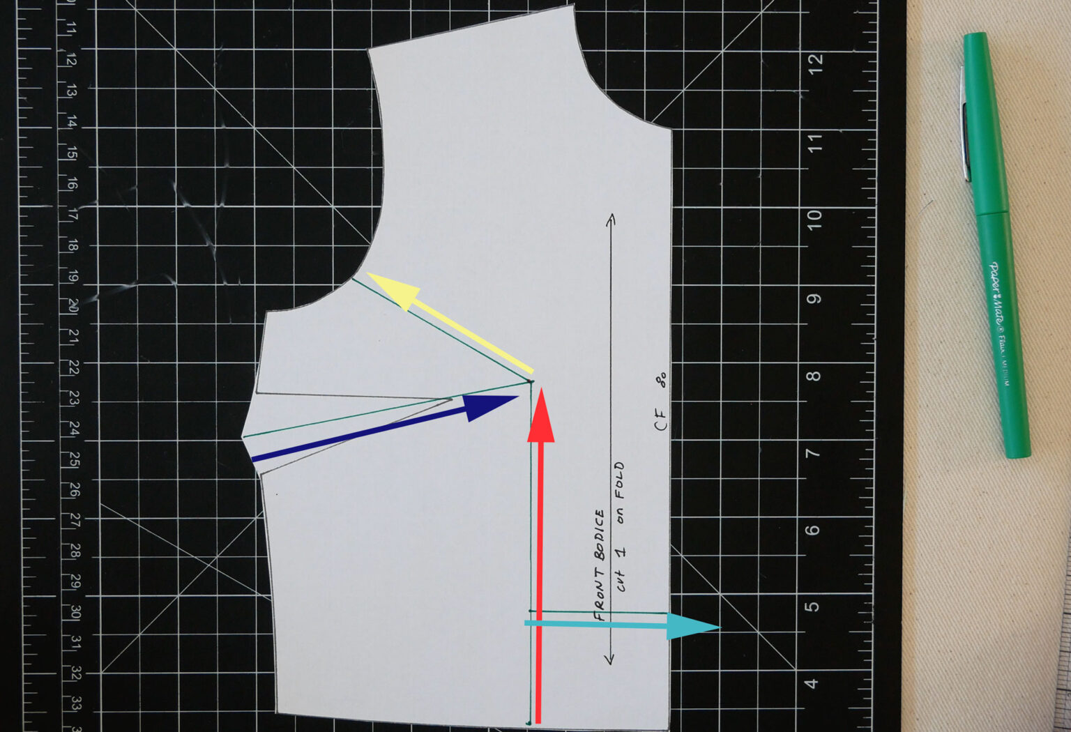 When and How to do a Small Bust Adjustment – The Daily Sew