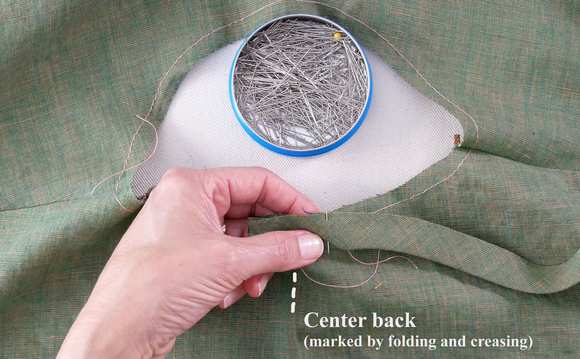 How to Make Bias Binding & How to Finish a Neckline with Bias Binding ...