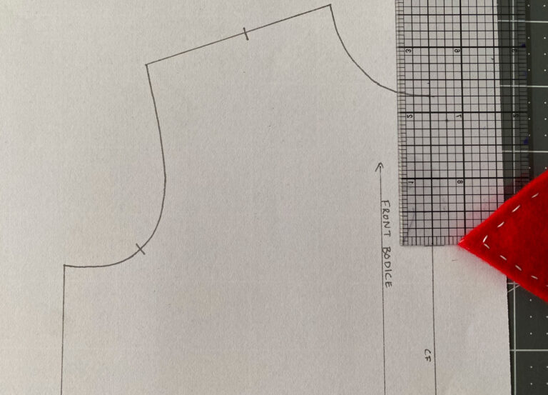 How to Add a Slit Opening to a Neckline – The Daily Sew