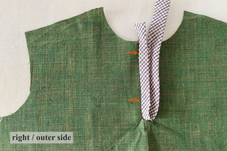 How to Add a Slit Opening to a Neckline – The Daily Sew
