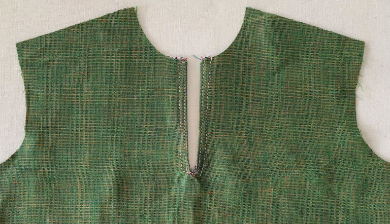 How to Add a Slit Opening to a Neckline – The Daily Sew